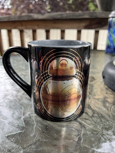 NEW! Star Wars Droid/Robot Coffee Mug/ Black With Colorful Design ...
