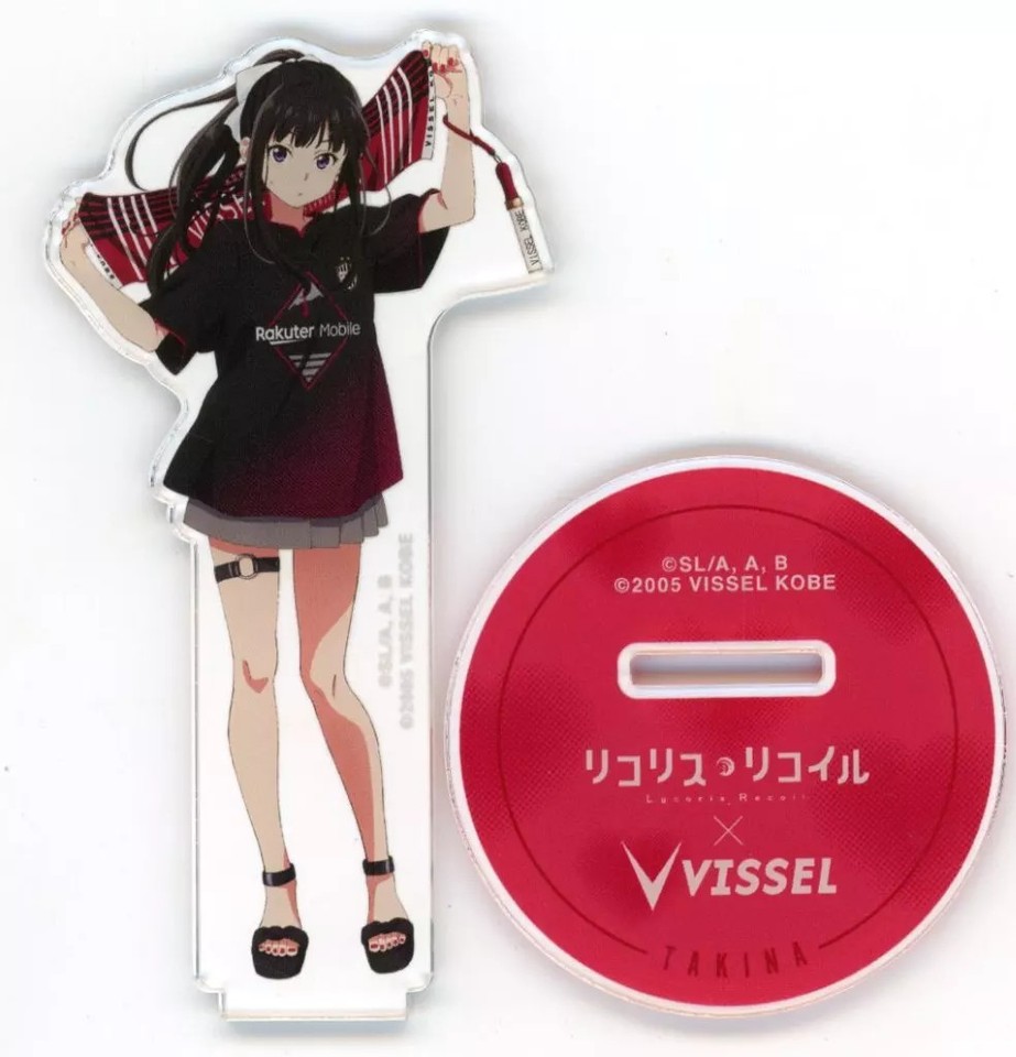 Acrylic Stand Inoue Takina Licorice Recoil Vissel Kobe JAPAN | eBay