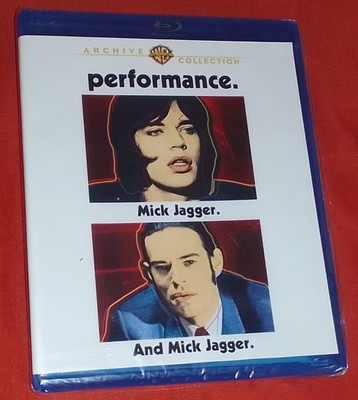 Performance Blu-Ray Film Mick Jagger, Nicholas Roeg American Version ...