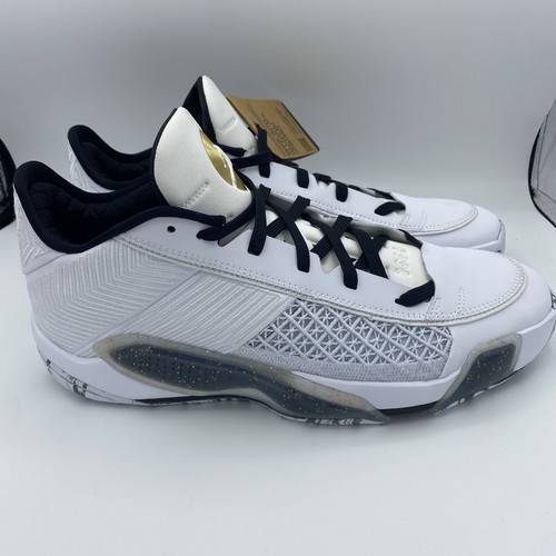 Nike Air Jordan XXXVIII 38 Low Basketball Shoes White FD2326-107 Men's ...