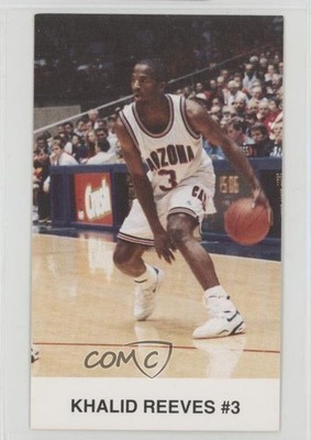 1992-93 Arizona Wildcats Police Khalid Reeves | eBay