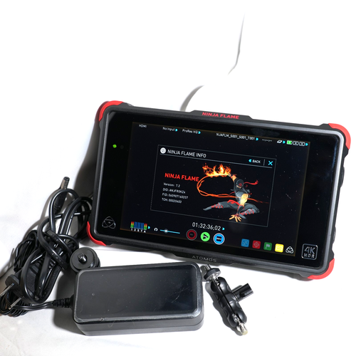 Atomos Ninja Flame 4k HDMI 7" Monitor Recorder + 1TB SSD Cage *READ! | eBay