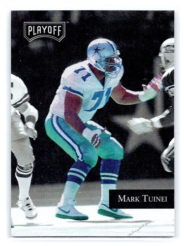 1992 Playoff Football #84 Mark Tuinei Dallas Cowboys | eBay