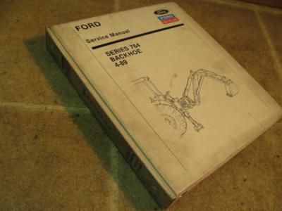 Ford New Holland 764 Backhoe Service and Operators Manuals Repair | eBay