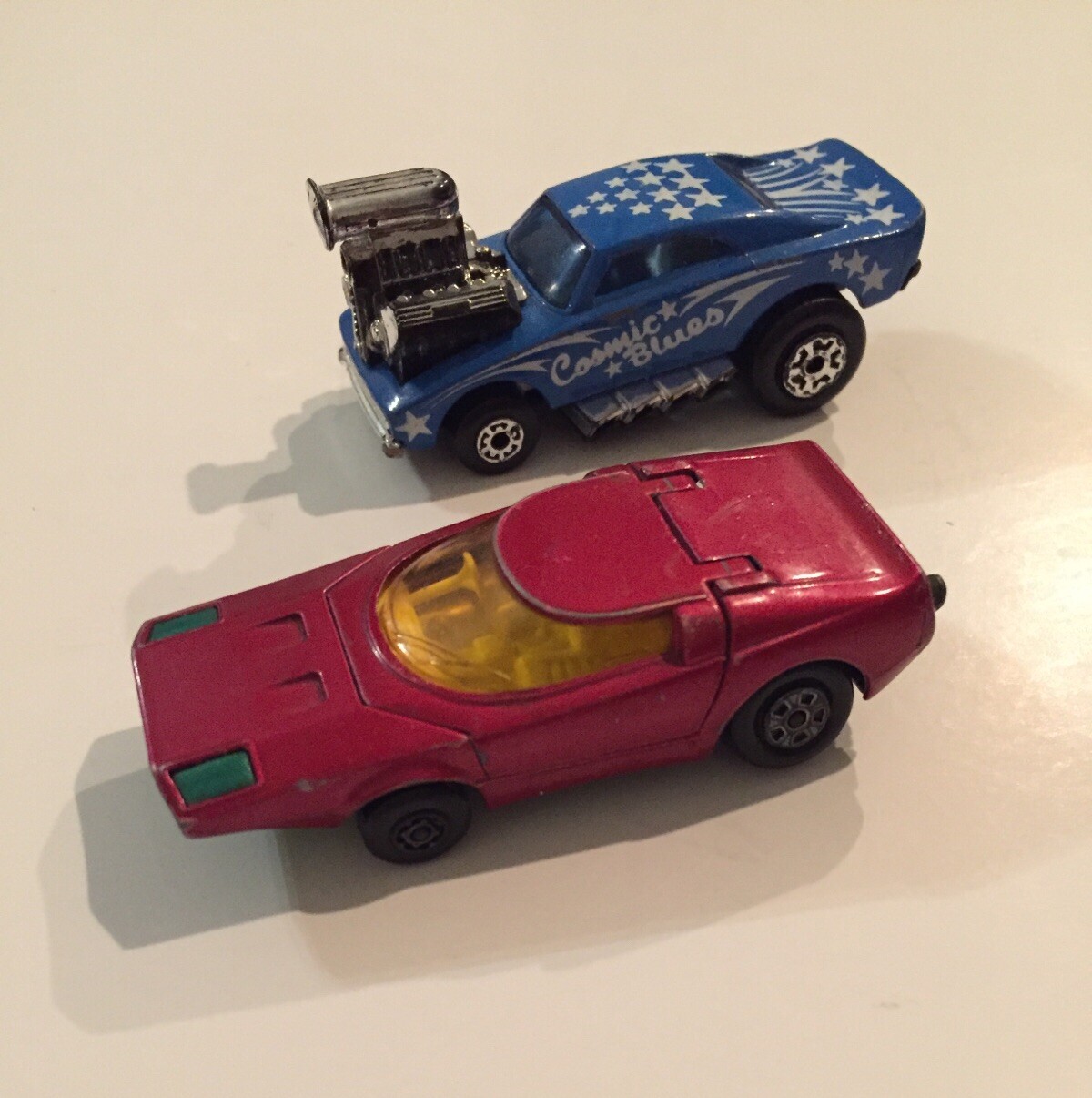 Matchbox Rolamatics No 39 Clipper 1973 & Cosmic Blues Lot Of 2 Free ...