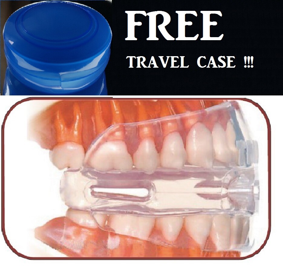 Stop Snoring Mouthpiece Sleep Apnea Guard Bruxism Anti Snore Pure Grind ...