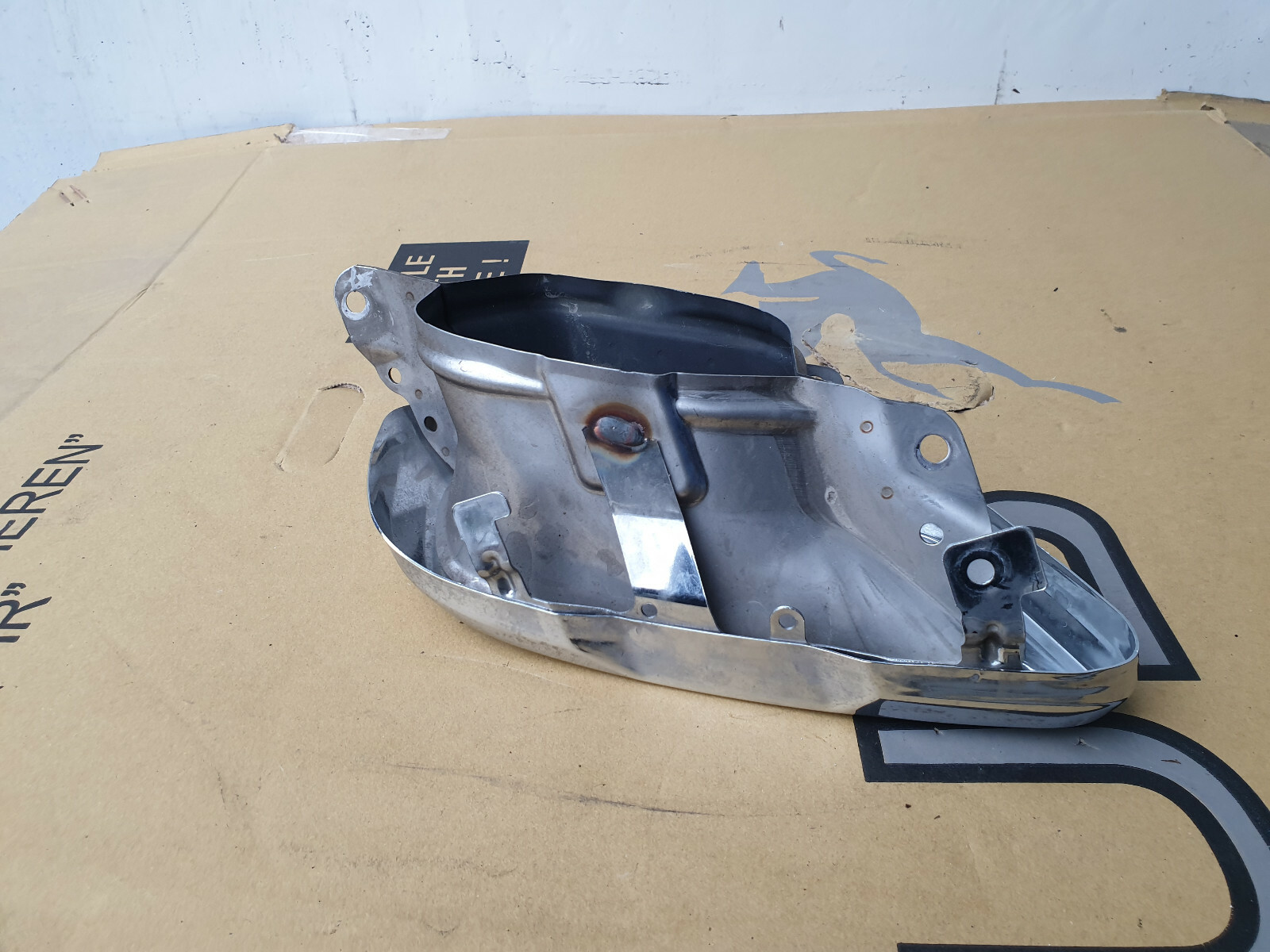 BMW X5 G05 ab 2018 M-Paket Auspuffblende Blende hinten links 8074189-04 ...