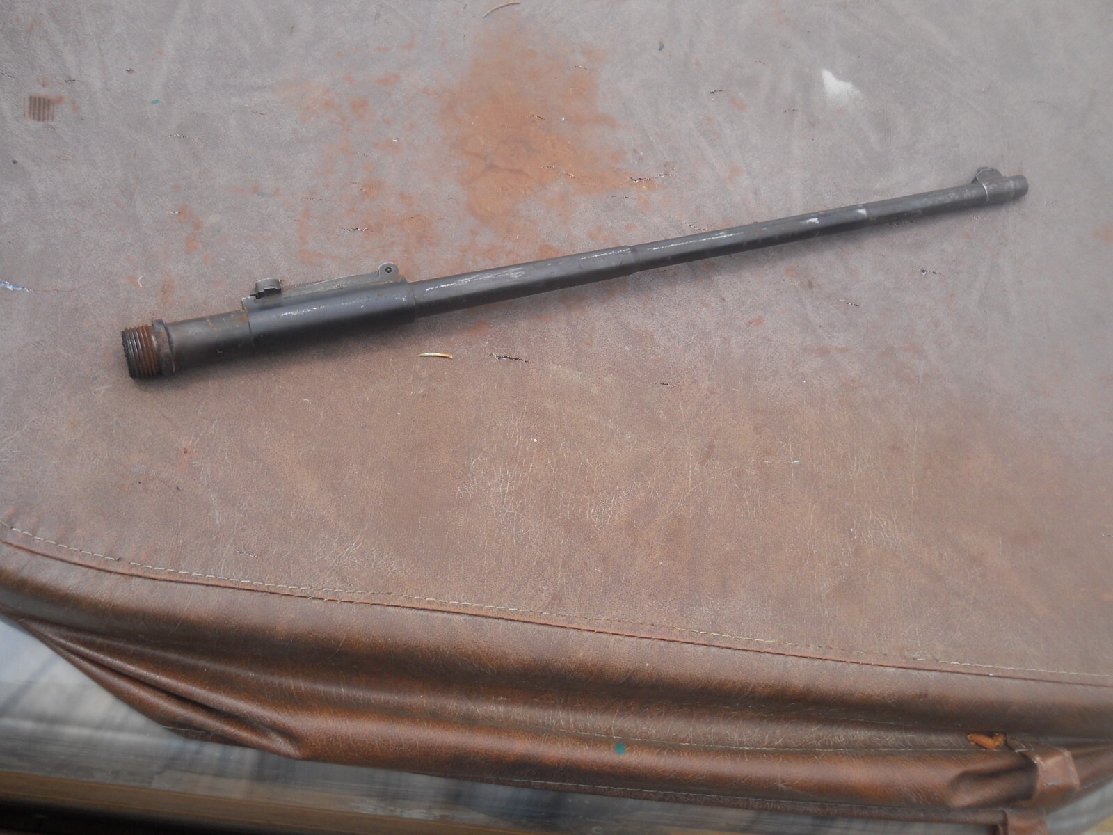 spanish 1943 standard large ring K98 8mm mauser barrel w front & rear ...