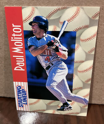 PAUL MOLITOR 1997 KENNER STARTING LINEUP CARD - MINNESOTA TWINS | eBay