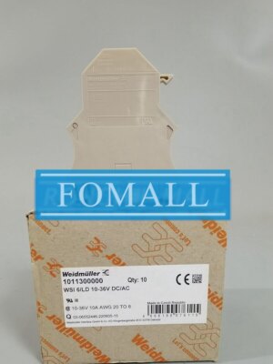 10Pcs/Box New For Weidmuller fuse terminal WSI 6/LD 10-36V DC ...