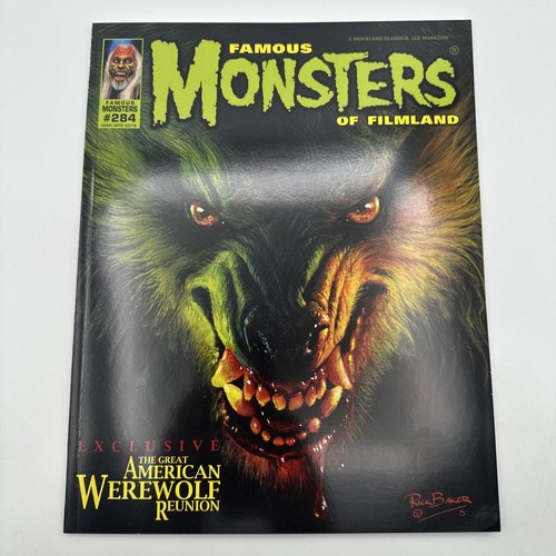 #284 Famous Monsters of Filmland (MAR/APR 2016) Werewolf by Rick Baker ...