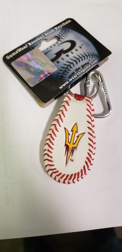 ARIZONA STATE SUN DEVILS PITCHFORK BASEBALL KEY CHAIN KEYCHAIN NEW ITH ...