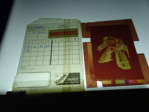 Transformers G1 Prototype Decepticon Transparency Rare Vintage Original ...