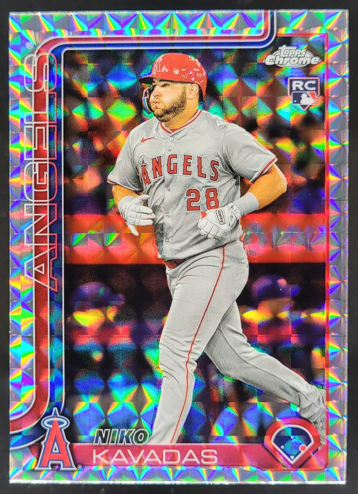 Niko Kavadas 2025 Topps Chrome #20 Geometric Refractor Price Guide ...