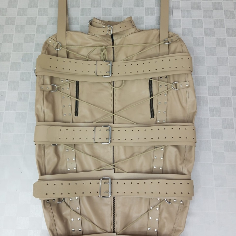 Genuine Leather Sleepsack Full Body Bag with Belts Sleeping Bag ...