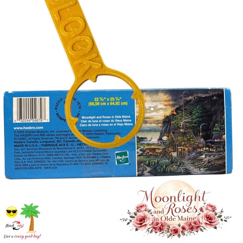 Charles Wysocki "Moonlight And Roses in Olde Maine" Americana 1000 ...