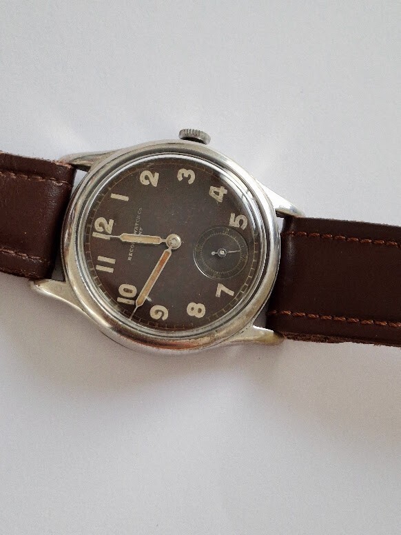 Record Watch Co, Genf, German DH military vintage watch, circa 1940s | eBay
