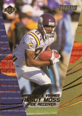 RANDY MOSS 2000 Collector's Edge Supreme Card #80 Minnesota Vikings | eBay
