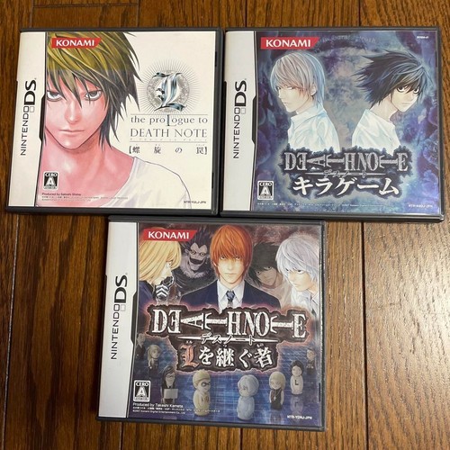 Death Note Series 3 game set Nintendo DS Japanese Import Japan NDS DS i ...
