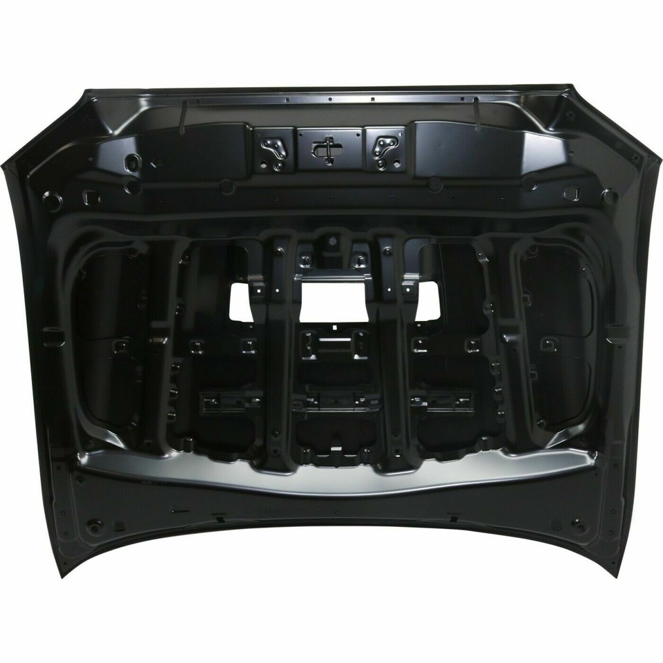 2016-2021 Toyota Tacoma Primed Steel Hood w/ Scoop Cut-Out | Black ...