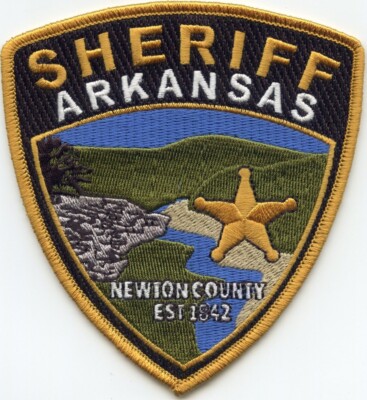 NEWTON COUNTY ARKANSAS SHERIFF POLICE PATCH | eBay