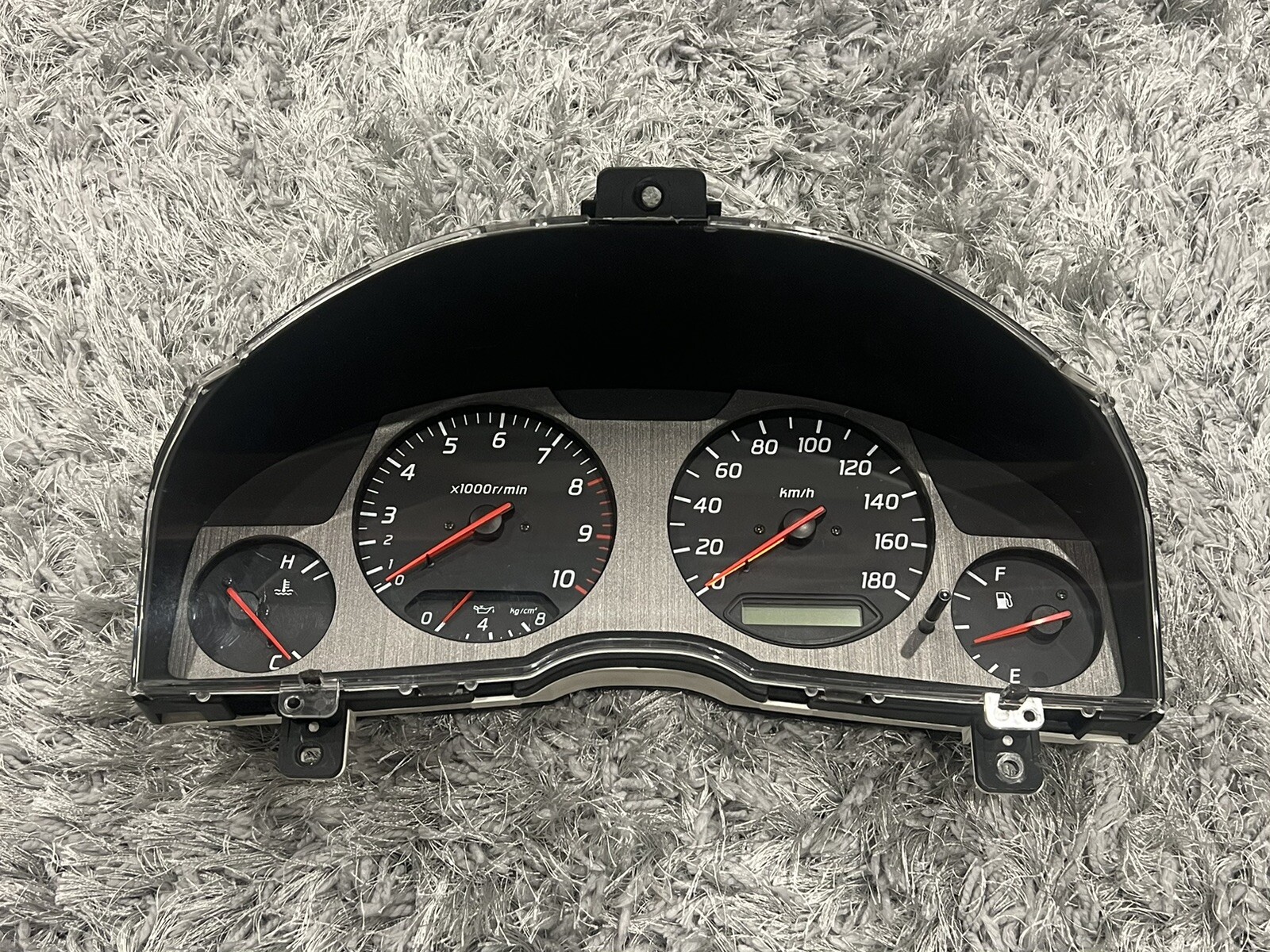 AS NEW NISSAN R34 GTR VSPEC II BNR34 CLUSTER SPEEDO SPEEDOMETER 0,020KM ...