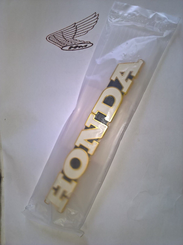 Honda CB750 K1 SOHC, CB500 Four K0, K1, K2 SOHC, Tank emblem badges x 2 ...