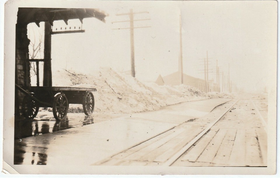 St Johnsonville NY - Railroad Depot Station ca 1920s - TWO - Original ...