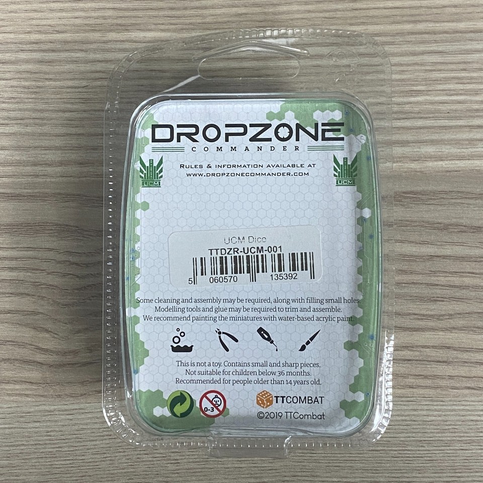 Set Di Dadi Dropzone Commander UCM Colonie Unite Della Umanità TTCOMBAT 2019 40K | eBay
