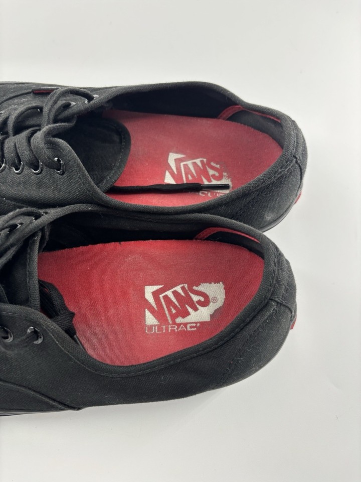 Vans Off The Wall 721454 Low Top Skate Shoes Men’s Size 13 Black | eBay