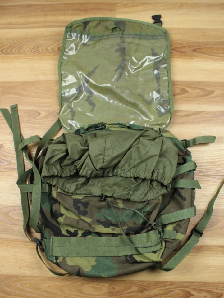 Genuine 90's US Army Military SDS Molle Main Pack Bag Only M81 Woodland ...