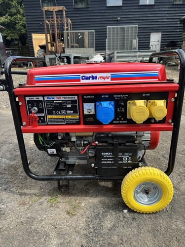 Clarke 4.5kva generator - Only used a few times | eBay UK
