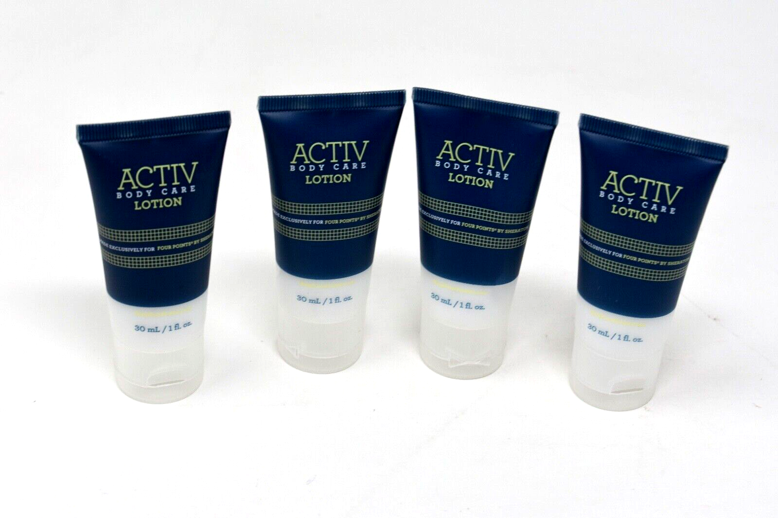 4 ACTIV Body Care LOTION 1 oz / 30 ml each Four Points by Sheraton Exp ...