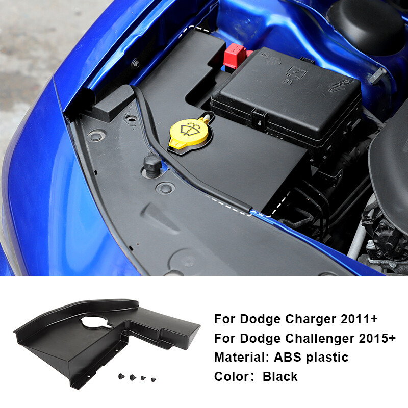 Engine Hood Side anti-Dust Windshield Coolant Cover for Dodge ...