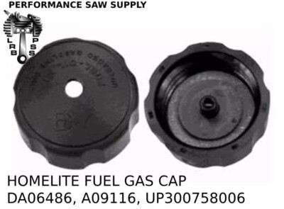 1 NEW HOMELITE GAS FUEL CAP FITS TRIMMERS & REPLACES PART # DA-06486 ...
