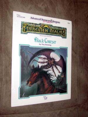 TSR FRA2 - Dungeons & Dragons - BLACK COURSER - Forgotten Realms ...