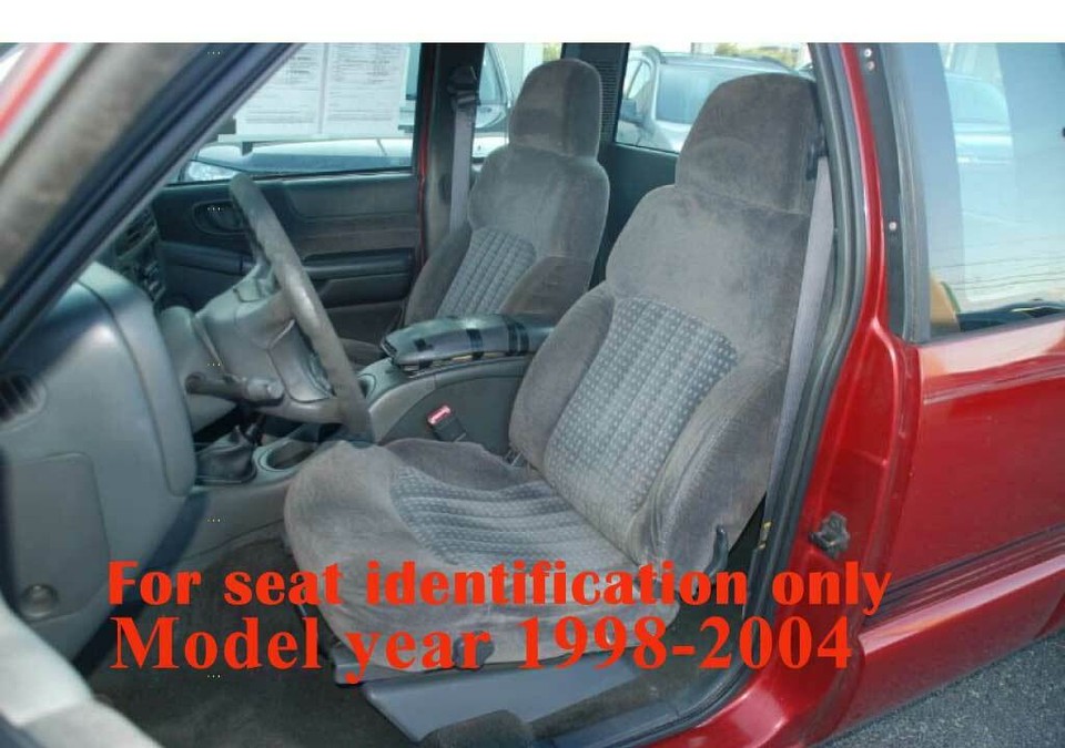 Front set Car seat covers Fits Chevy S10 trucks 94-04 BUCKET SEATS 20 ...
