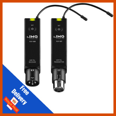 IMG Stageline FLY-16SET Wireless Microphone UHF System - Converts Wired ...