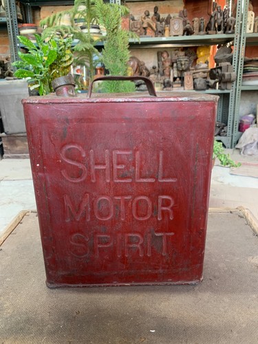 Vintage The Asian Petroleum Co. India Shell Motor Spirit Petrol Fuel ...