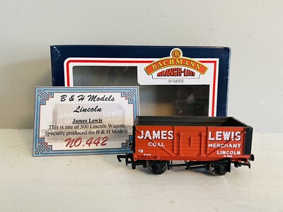 BACHMANN 33-100W JAMES LEWIS LINCOLN 7 PLANK OPEN WAGON 19 LIMITED ...