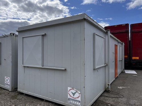 32ft Anti Vandal Site Office Cabin Container Welfare Block, Canteen | eBay