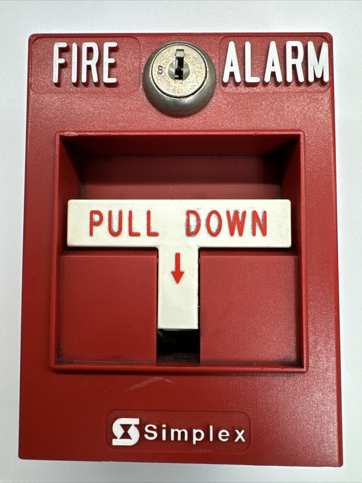 Simplex 2099-9795 Single Action Addressable Manual Fire Alarm Pull ...