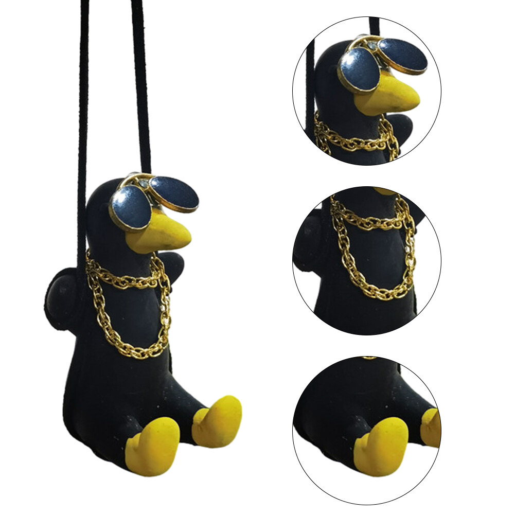 Swinging Duck Lightweight Exquisite Car Hanging Ornament Gift Rocking ...
