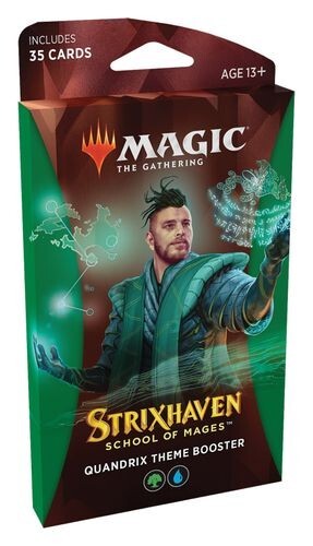 MTG Strixhaven: School of Mages - Theme Booster Pack [Quandrix] | eBay
