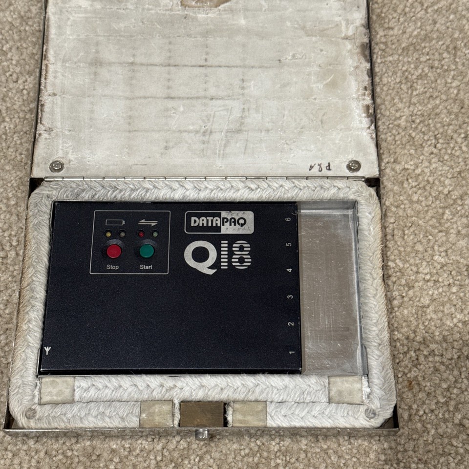 DATAPAQ Q18 (DQ1860) Reflow Profile Tracker System Everything Tested ...