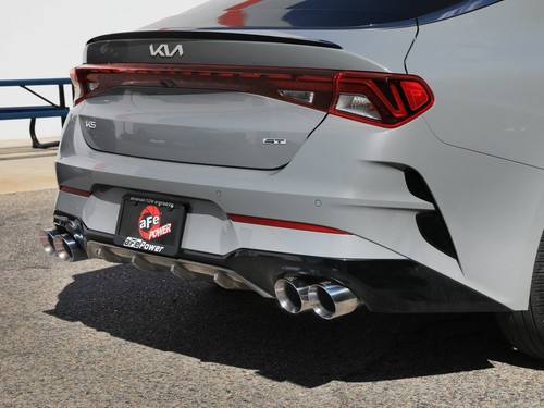 Afe Takeda Axle Back Exhaust W Polish Tip For 2021 2024 Kia K5 Gt 2 5l