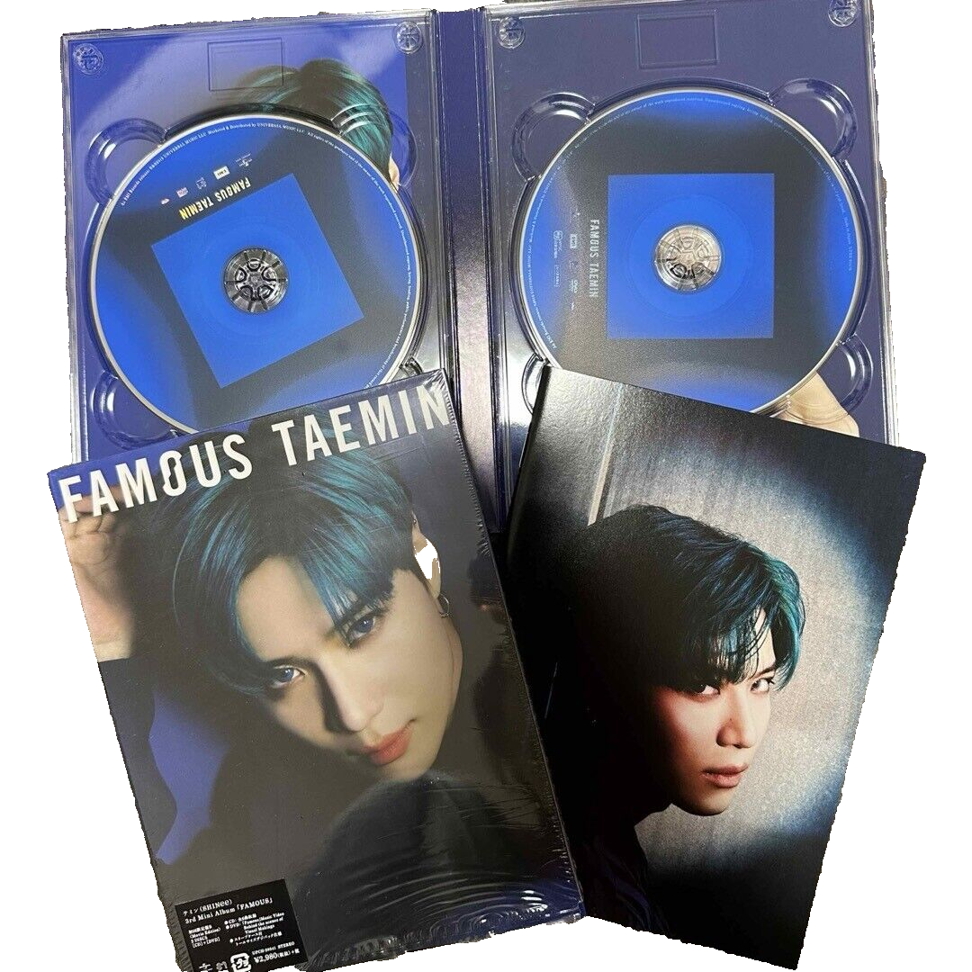 SHINee TAEMIN 3rd Mini Album FAMOUS First Limited Edition B CD+DVD | eBay