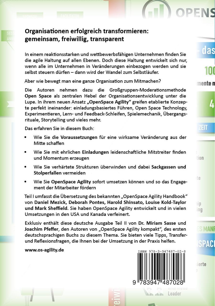Das OpenSpace Agility Handbuch Daniel Mezick 9783947487028 | eBay