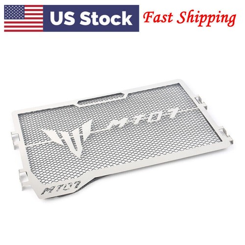 Front Radiator Grill Grille Guard Cover Protection Fit Yamaha MT07 FZ07 ...