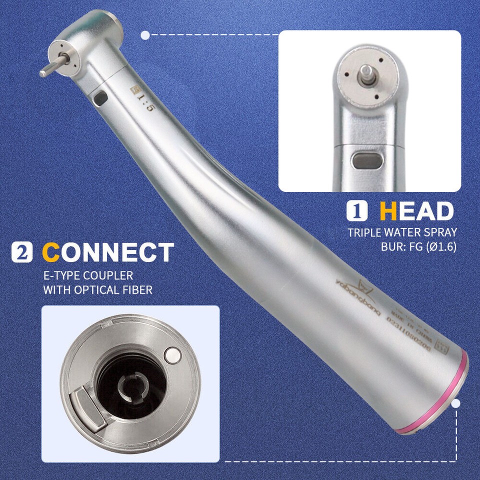 Self-water Dental Brushless LED Electric Micro Motor/1:1 1:5 1:4.2 LED ...